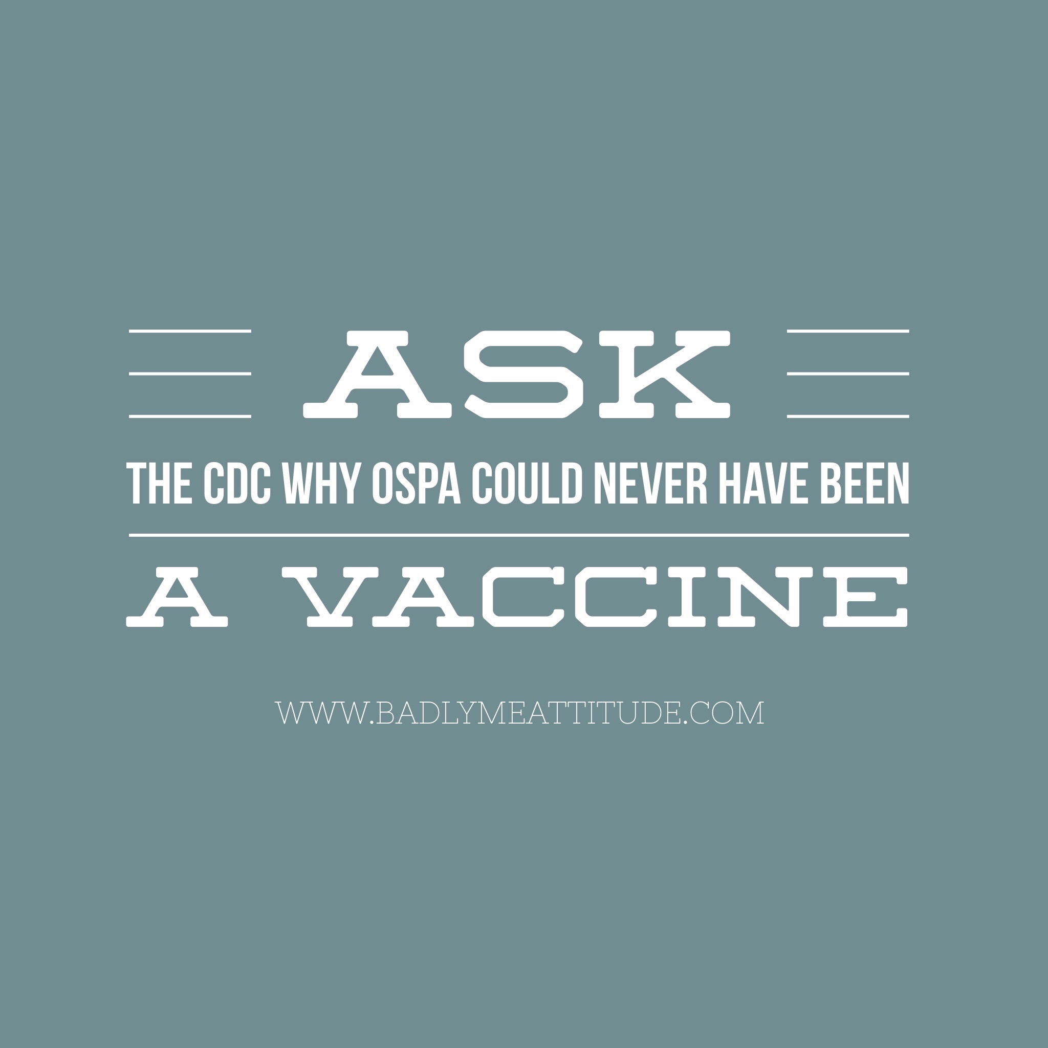 Why We Hate OspA: Shortest Explainer Ever