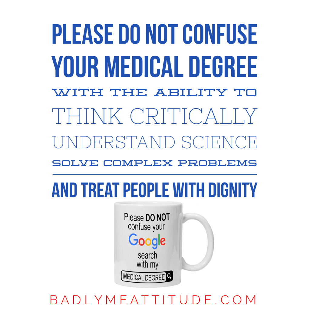 Doctors Shove Your Google Mugs You Know Where